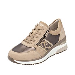 Remonte Sneaker Damen Gr&ouml;&szlig;e 41 beige / schoko Sommerschuhe