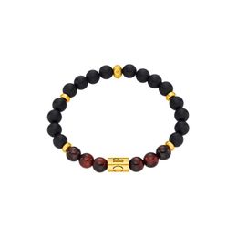 JOOP! Armband Herren Gr&ouml;&szlig;e One Size braun / gold / schwarz