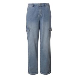 Timezone Cargo Jeans 'Marla' female size 30 Light blue