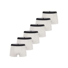VIP Enge Boxershorts ' Premium Jersey Stretch ' Herren Gr&ouml;&szlig;e XL hellgrau / graumeliert