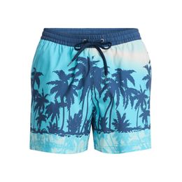 Quiksilver Badeshorts 'Everyday Volley' Herren Gr&ouml;&szlig;e S aqua / dunkelblau