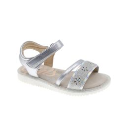 Beppi Sandale 'Casual Sandal' M&auml;dchen Gr&ouml;&szlig;e 25 silber