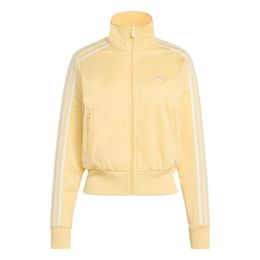 adidas originals Zip-Up Hoodie 'Firebird Classic' female size XL/XXL Yellow / White