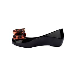 Melissa Ballerina 'Ultragirl Classic' Damen Gr&ouml;&szlig;e 39 schwarz Sommerschuhe