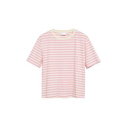 comma, COMMA T-Shirt Damen Gr&ouml;&szlig;e 4XL creme / rosa