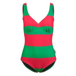 Beco The World Of Aquasports Badeanzug 'Hawaii Breeze' Damen Gr&ouml;&szlig;e M gr&uuml;n / pink