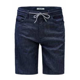 Salsa Jeans Shorts Regular Herren Gr&ouml;&szlig;e XXL dunkelblau