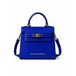 Elena Athanasiadou Handtasche 'Royal' Damen Gr&ouml;&szlig;e 25 x 25 x 80 cm blau