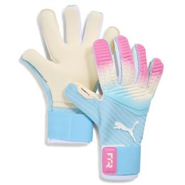 Puma Sporthandschuh 'Future Pro Re-Charge' Herren Gr&ouml;&szlig;e XXXS hellbeige / hellblau / pink