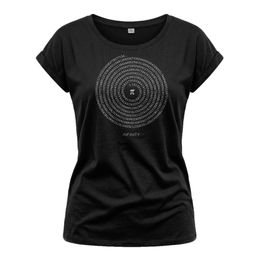 Makaya Shirt 'Infinety' Damen Gr&ouml;&szlig;e XXL schwarz