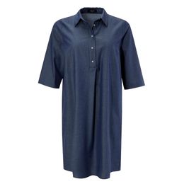 Aniston Kleid Damen Gr&ouml;&szlig;e 50 dunkelblau Sommerkleid