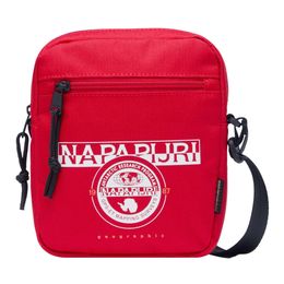 Napapijri Umh&auml;ngetasche ' H-Boussine ' Herren Gr&ouml;&szlig;e One Size rot / schwarz / wei&szlig;