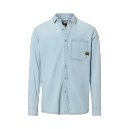 G-Star Raw G-STAR Button Up Shirt 'Asinart 80Z' male size M Blue denim