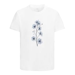Husksware Shirt 'Herren T-Shirt mit abstraktem Grafikprint' Herren Gr&ouml;&szlig;e XL wei&szlig;