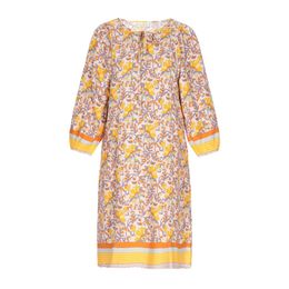 Gaya Kleid Damen Gr&ouml;&szlig;e 38 marine / gelb / flieder Sommerkleid