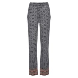 Vivance By Lascana Pyjamahose 'Dreams' Damen Gr&ouml;&szlig;e M braun / schwarz / wei&szlig; Sommerkleid