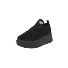 Ital-Design Schn&uuml;rschuh Damen Gr&ouml;&szlig;e 36 schwarz Sommerschuhe