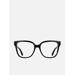 Longchamp Sonnenbrille 'Longchamp LO2745 N Transparent rose/havana 54/17/140 WOMAN Eyewear Frame' Damen Gr&ouml;&szlig;e 54 blau