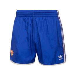 adidas Performance Sportshorts 'Manchester United 90' Herren Gr&ouml;&szlig;e XS blau / wei&szlig;