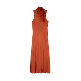 oltre Kleid Damen Gr&ouml;&szlig;e 40/42 orange Sommerkleid