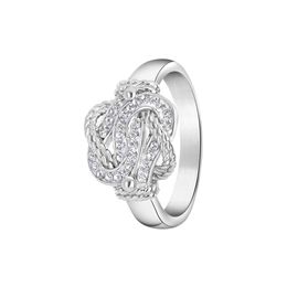 Lucardi Ring Damen Gr&ouml;&szlig;e 50 silber