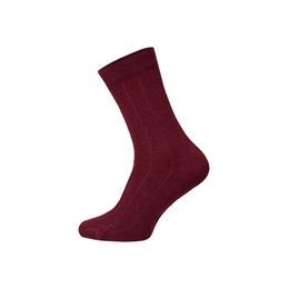 Homeofsocks Socken 'HOS218' Damen Gr&ouml;&szlig;e 39/42 weinrot