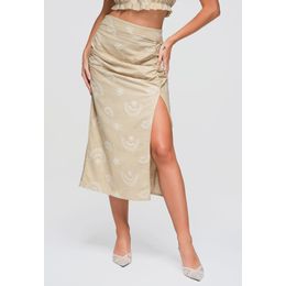 Ombre Rock Damen Gr&ouml;&szlig;e 40 dunkelbeige / wei&szlig;