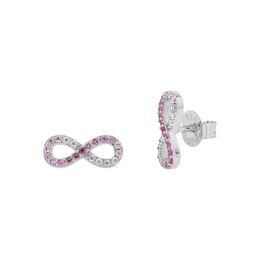 Tom Tailor Ohrringe Damen Gr&ouml;&szlig;e One Size rosa / silber