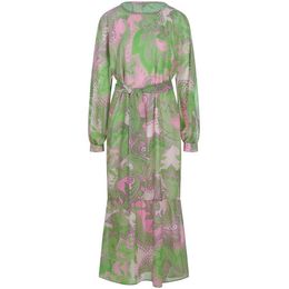 Uta Raasch - Kleid mit U-Boot-Ausschnitt, mehrfarbig, Gr. 40 / M