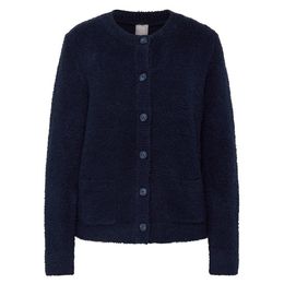 Rabe - Strickjacke, blau, Gr. 46 / L - Baumwolle
