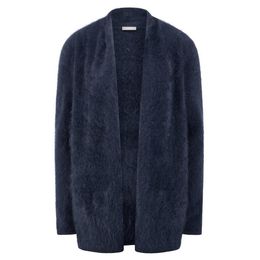 Peter Hahn - Strickjacke aus 100% Kaschmir, blau, Gr. 42 / M - Kaschmir