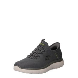 Skechers Sneaker Herren Gr&ouml;&szlig;e 44 basaltgrau / limette