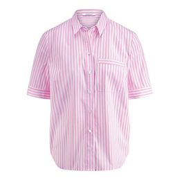 Peter Hahn - Bluse, ros&eacute;, Gr. 40 / M - Baumwolle