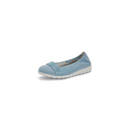 Waldl&auml;ufer Waldl&auml;ufer - Ballerina Lucy, blau, Gr. 41 - Leder