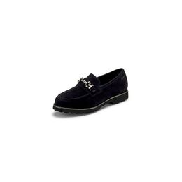Sioux - Slipper Meredith, blau, Gr. 38 - Leder