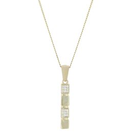 Akzent Anh&auml;nger '"Elin" aus 925 Sterlingsilber, rhodiniert, langlebig' Damen Gr&ouml;&szlig;e One Size gold