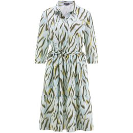 Basler - Stufenkleid, blau, Gr. 44 / L - Lyocell