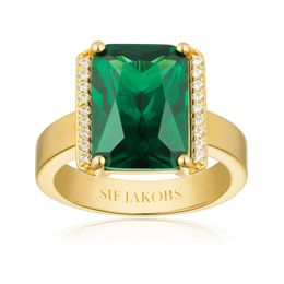 SIF JAKOBS Ring Damen Gr&ouml;&szlig;e 54 gold