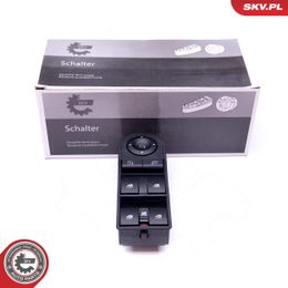 ESEN SKV Schalter, Fensterheber 37SKV115 fahrerseitig f&uuml;r Opel