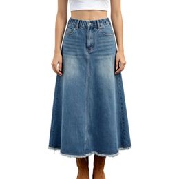 Yesfashion Rock Damen Gr&ouml;&szlig;e 36 blau