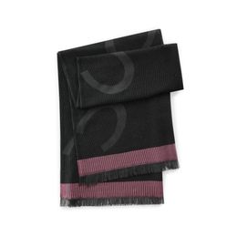 Codello Schal Damen Gr&ouml;&szlig;e One Size grau / lila / schwarz