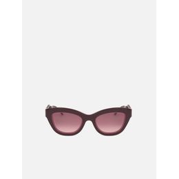 Carolina Herrera Sonnenbrille 'Carolina Herrera HER 0086/S Burgundy pink 51/23/145 Women Sunglasses' Damen Gr&ouml;&szlig;e 51 rot