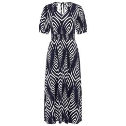 Laura Scott Kleid Damen Gr&ouml;&szlig;e 42 schwarz / wei&szlig; Sommerkleid