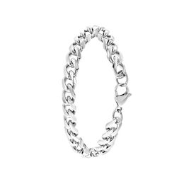 Lucardi Armband Herren Gr&ouml;&szlig;e Onesize silber