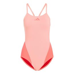 adidas Performance Sportbadeanzug 'Ripstream Team' Damen Gr&ouml;&szlig;e L koralle / ros&eacute;