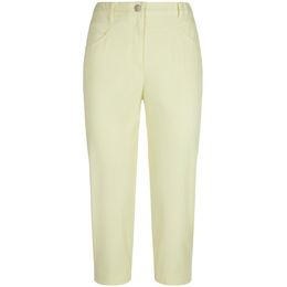Peter Hahn - Comfort Fit Caprihose, gelb, Gr. 52 / XXL - Baumwolle