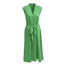 Milano Italy &Auml;rmelloses Midikleid mit Bindeg&uuml;rtel Damen Gr&ouml;&szlig;e 38 gr&uuml;n Sommerkleid