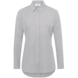 Peter Hahn - Bluse, grau, Gr. 38 / S - Baumwolle
