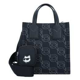 K by KARL LAGERFELD Karl Lagerfeld Tasche 'Ikon' Damen Gr&ouml;&szlig;e One Size hellblau / schwarz