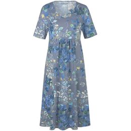 Green Cotton - Jersey-Kleid Selma, mehrfarbig, Gr. 50 / XL - Baumwolle